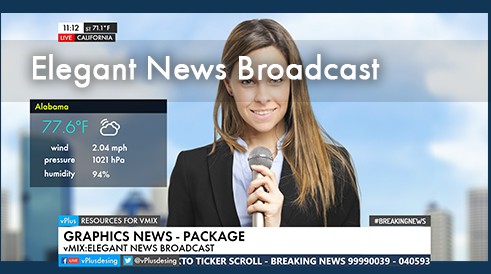 Elegant News Broadcast - vPlus